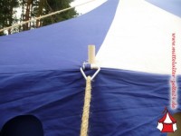 Mittelalterzelt - Ritterzelt 4x4 | Mittelalter-Zelte24